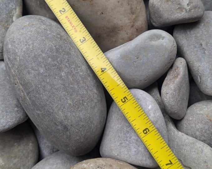 Bulk River Rocks. Unbroken 30lbs 1 to 8 Inches. Natural Rockscape ...