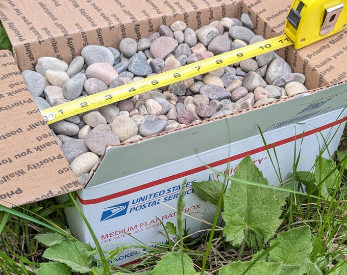 4-5lbs River Rocks Colorful Stones Smooth Aquarium Rocks Terrarium ...