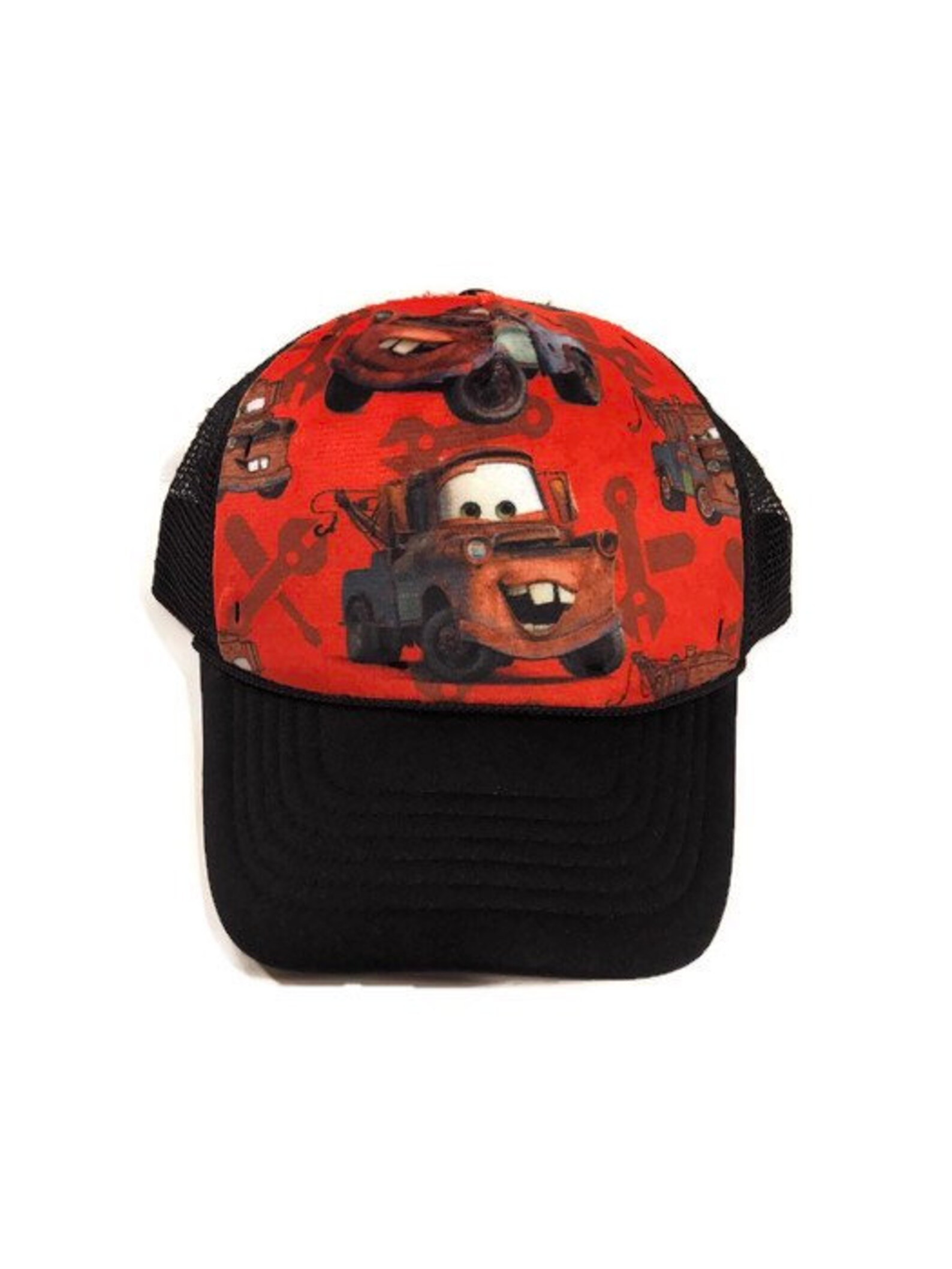 Cars Tow Mater Minky Front Trucker Hat Kids Trucker Hat - Etsy