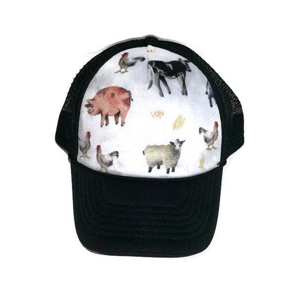 Farm Animal Hat - Etsy
