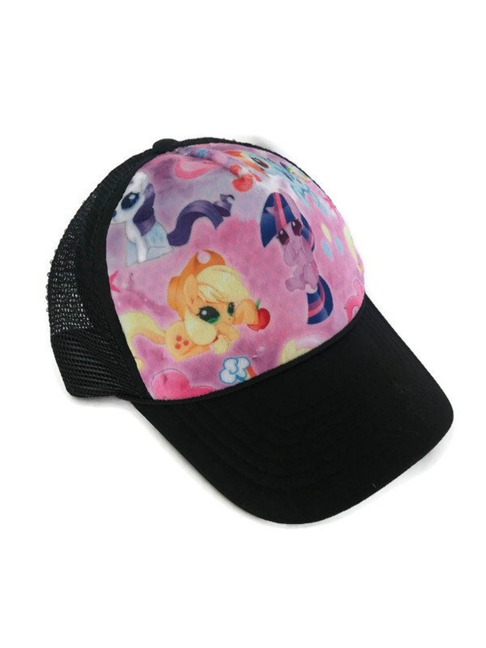 My Little Pony Minky Front Trucker Hat Pink Kids Trucker Hat | Etsy