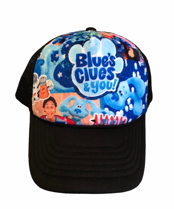 Blues Clues Minky Front Trucker Hat Kids Trucker Hat Snap | Etsy