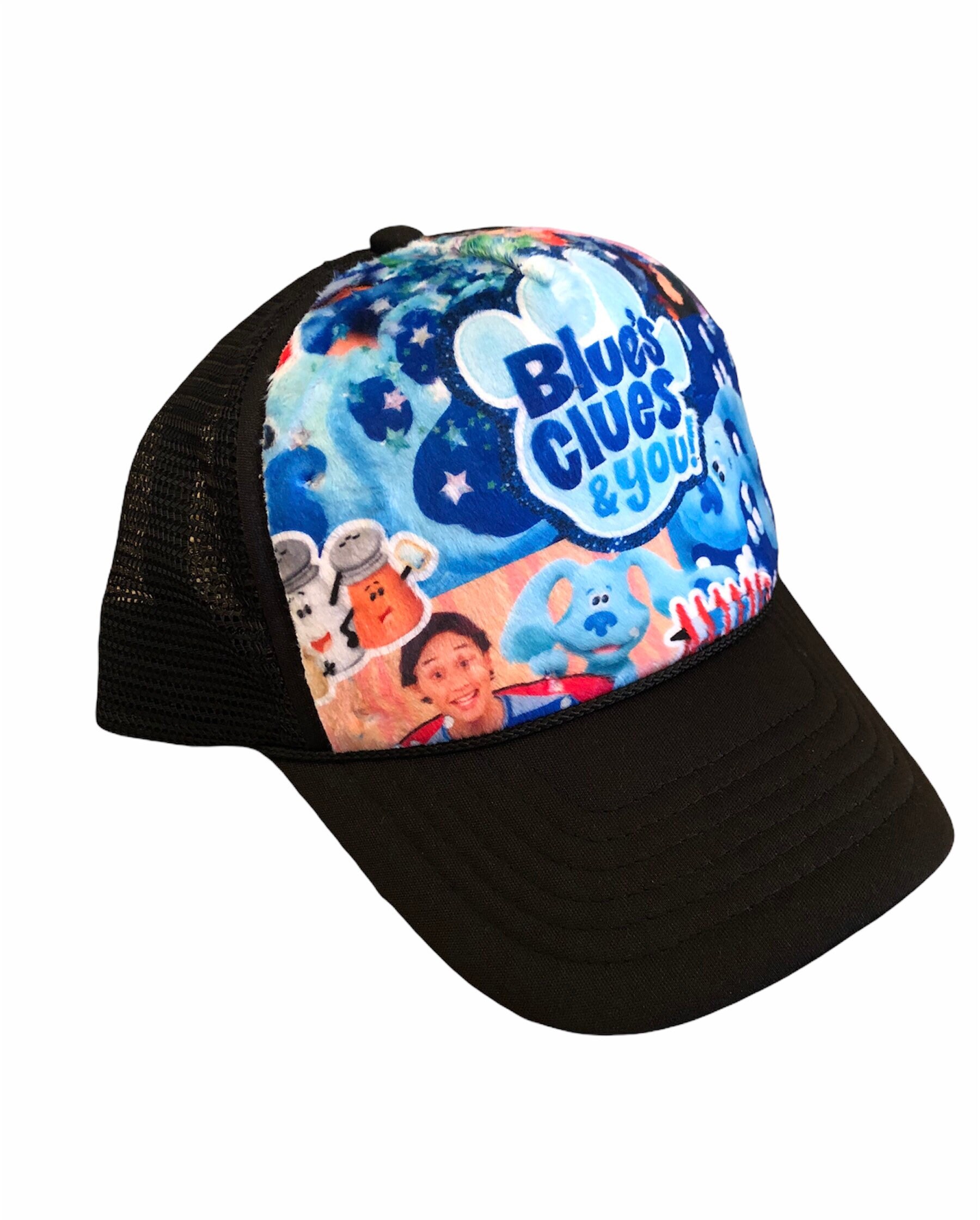 Blues Clues Minky Front Trucker Hat Kids Trucker Hat Snap | Etsy