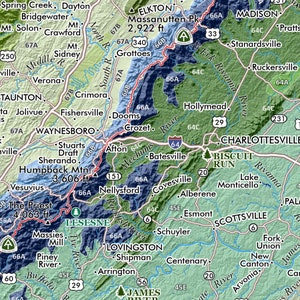 Virginia Ecological Regions - Etsy