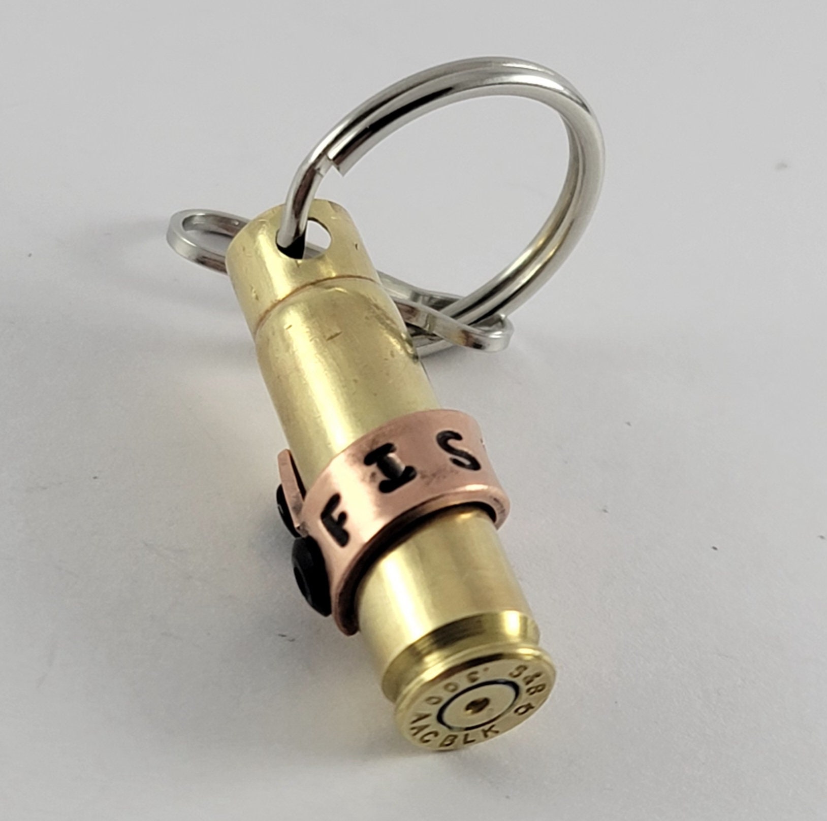 FISH ON. Bullet Casing Keychain. Handmade. Very Unique Keychain, Love ...