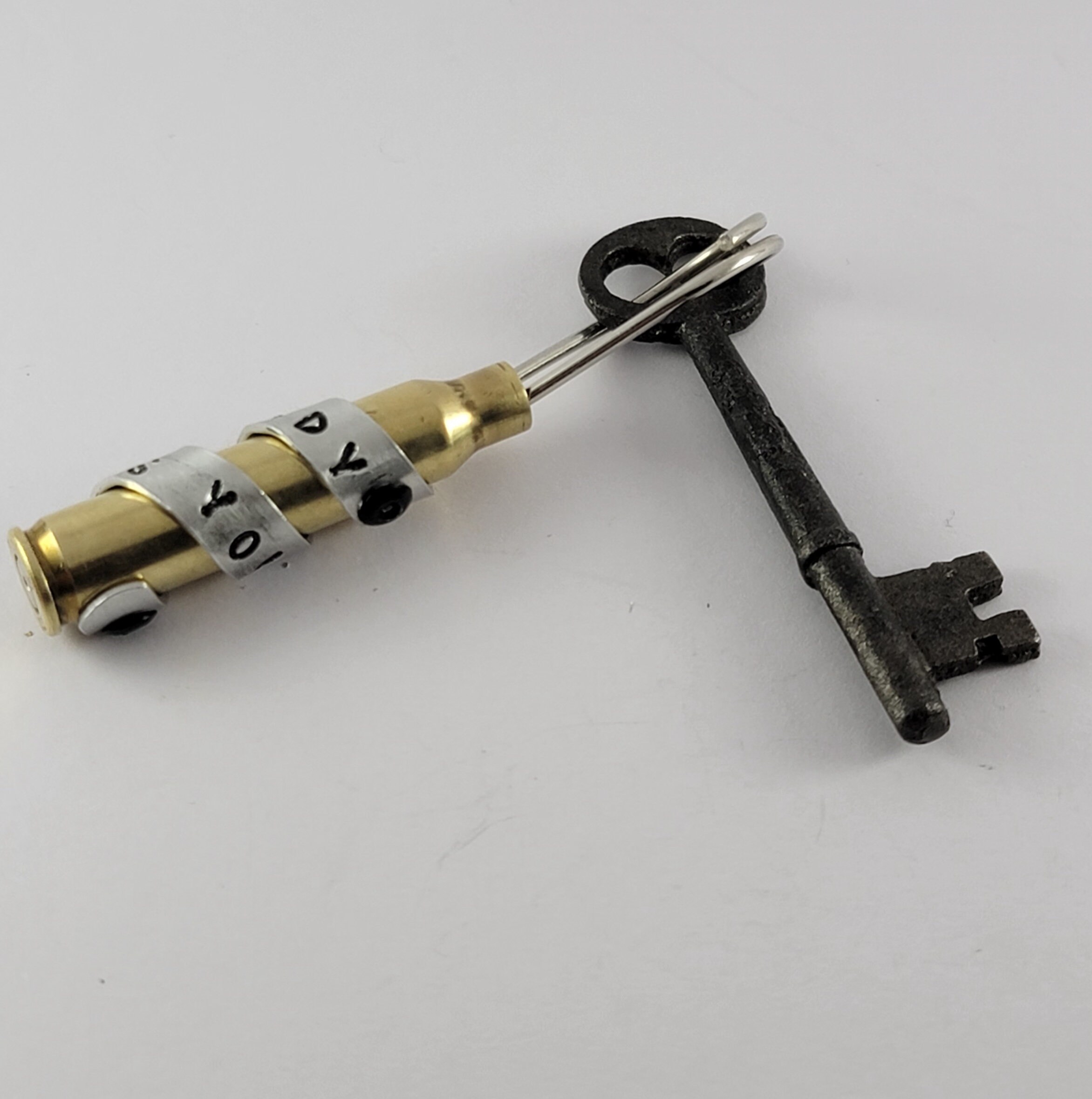 MISS YOU DADDY. Bullet Casing Keychain. Handmade. Very Unique Keychain ...