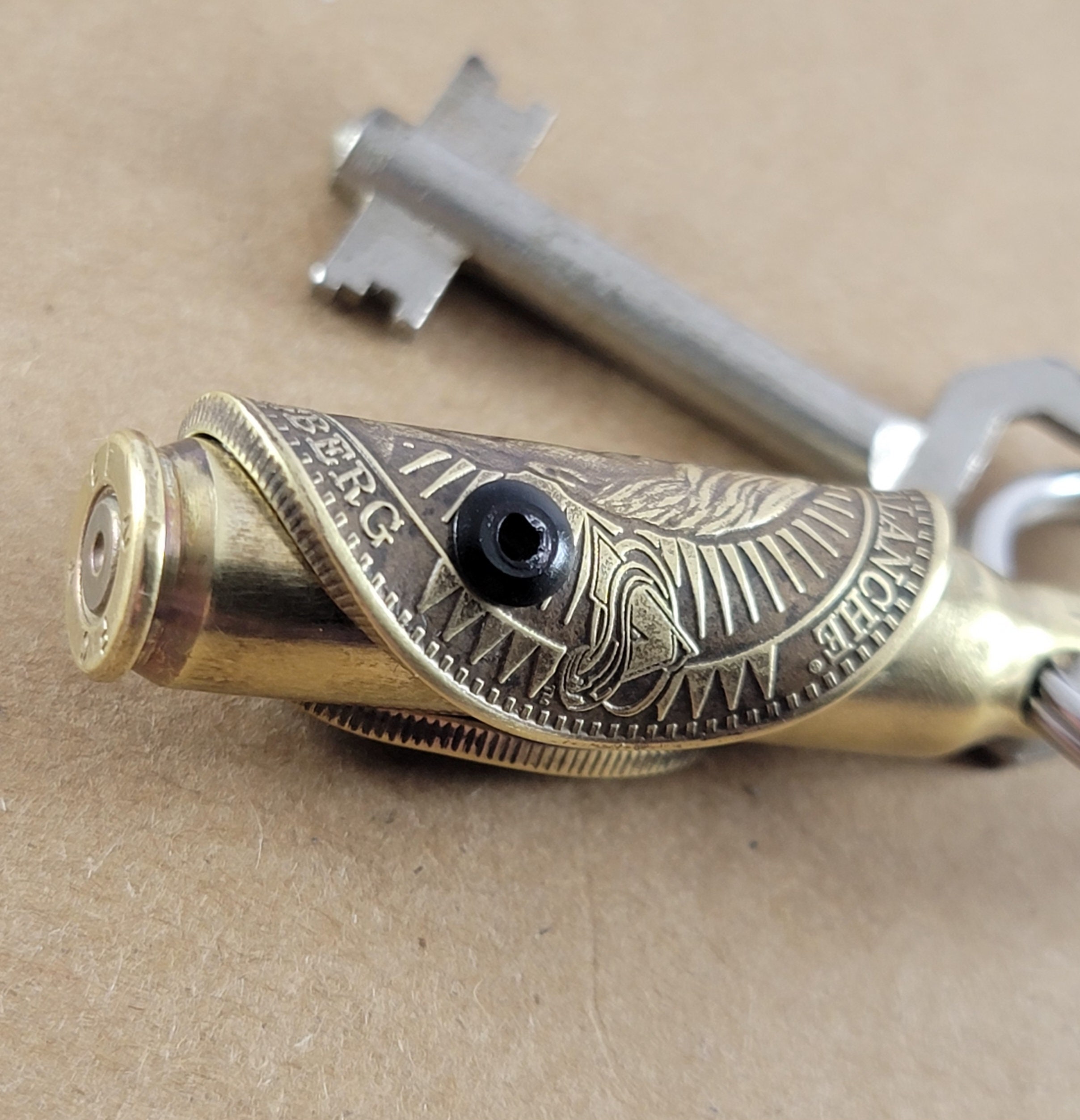 Colorado Avalanche Peter Forsberg. Bullet Casing Keychain. Handmade ...