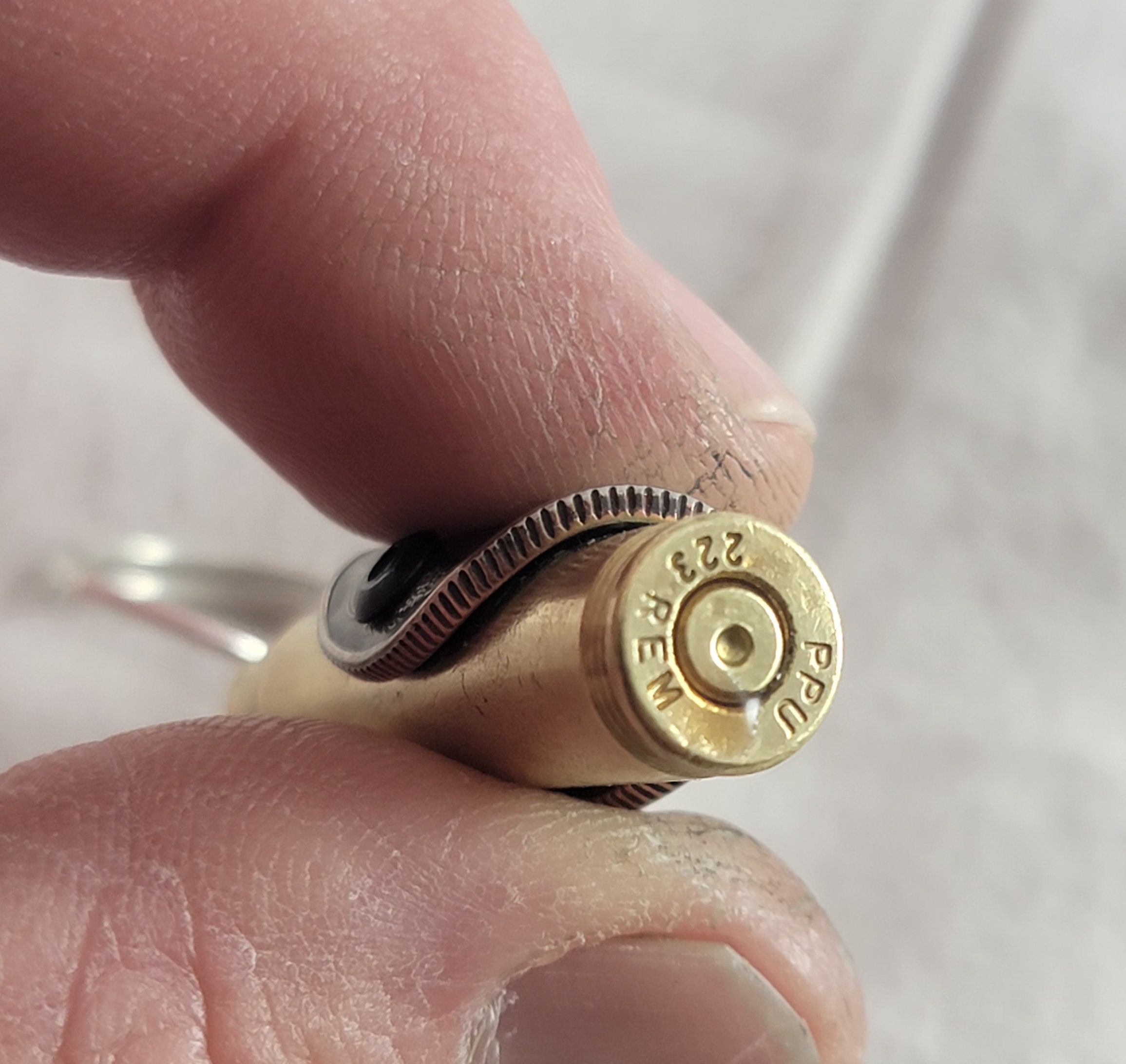 Alabama State Quarter. Bullet Casing Keychain. Handmade. Very Unique ...