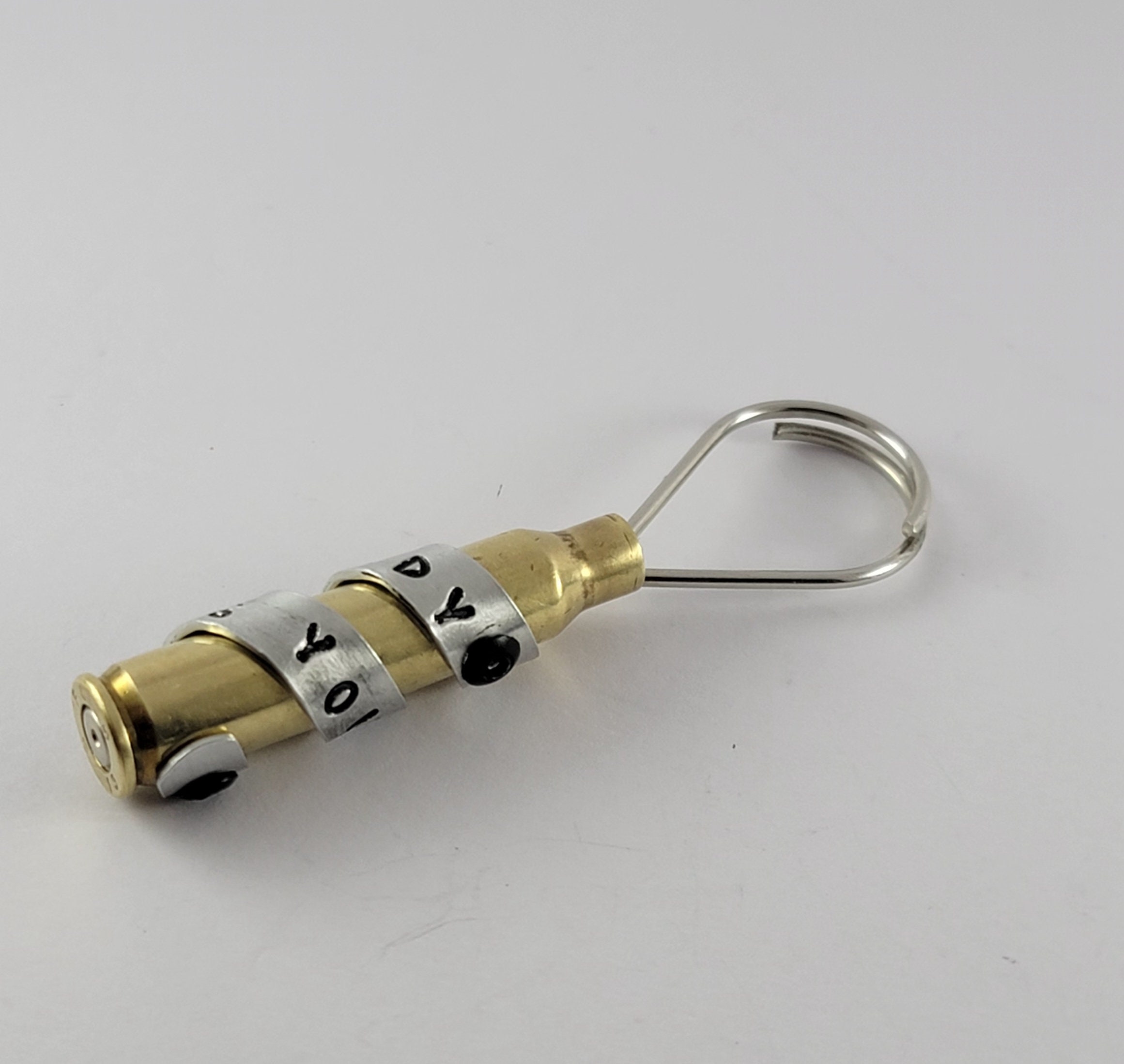 MISS YOU DADDY. Bullet Casing Keychain. Handmade. Very Unique Keychain ...