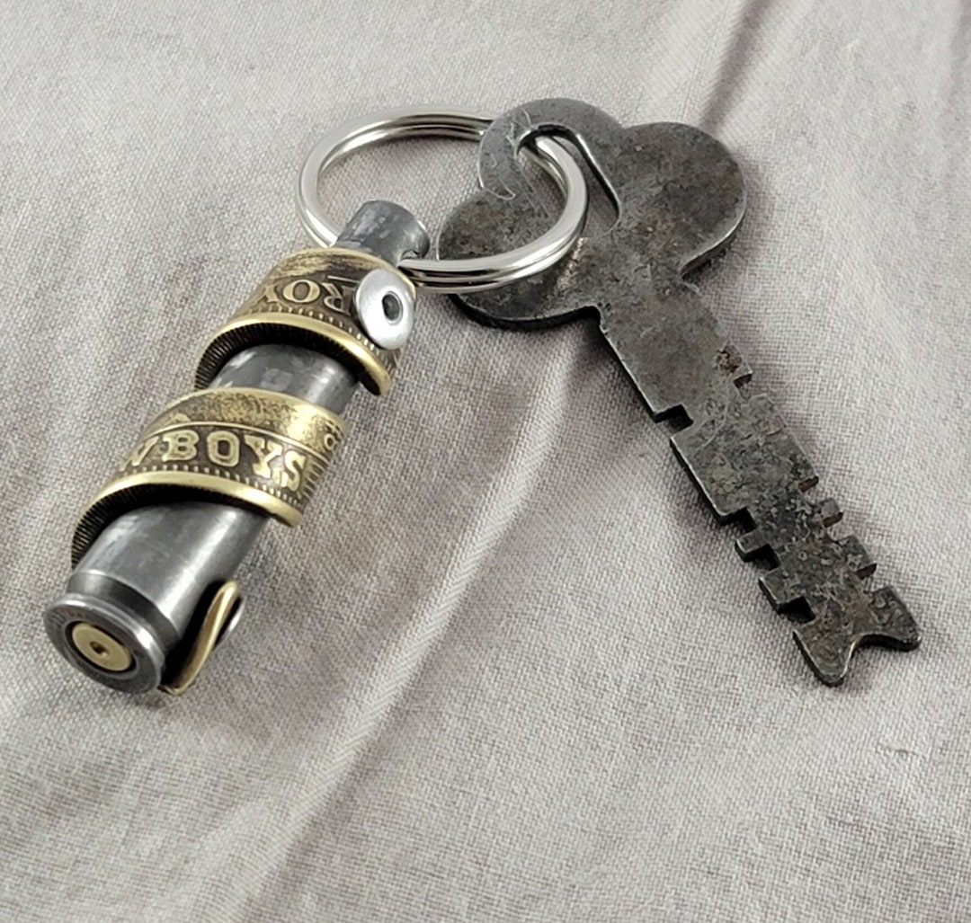 Dallas Cowboys Troy Aikman. 223 Shell Casing Keyring. Handmade. Very ...