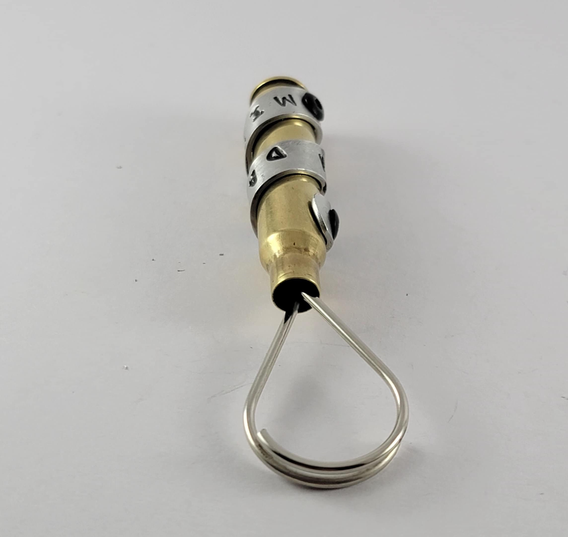 MISS YOU DADDY. Bullet Casing Keychain. Handmade. Very Unique Keychain ...