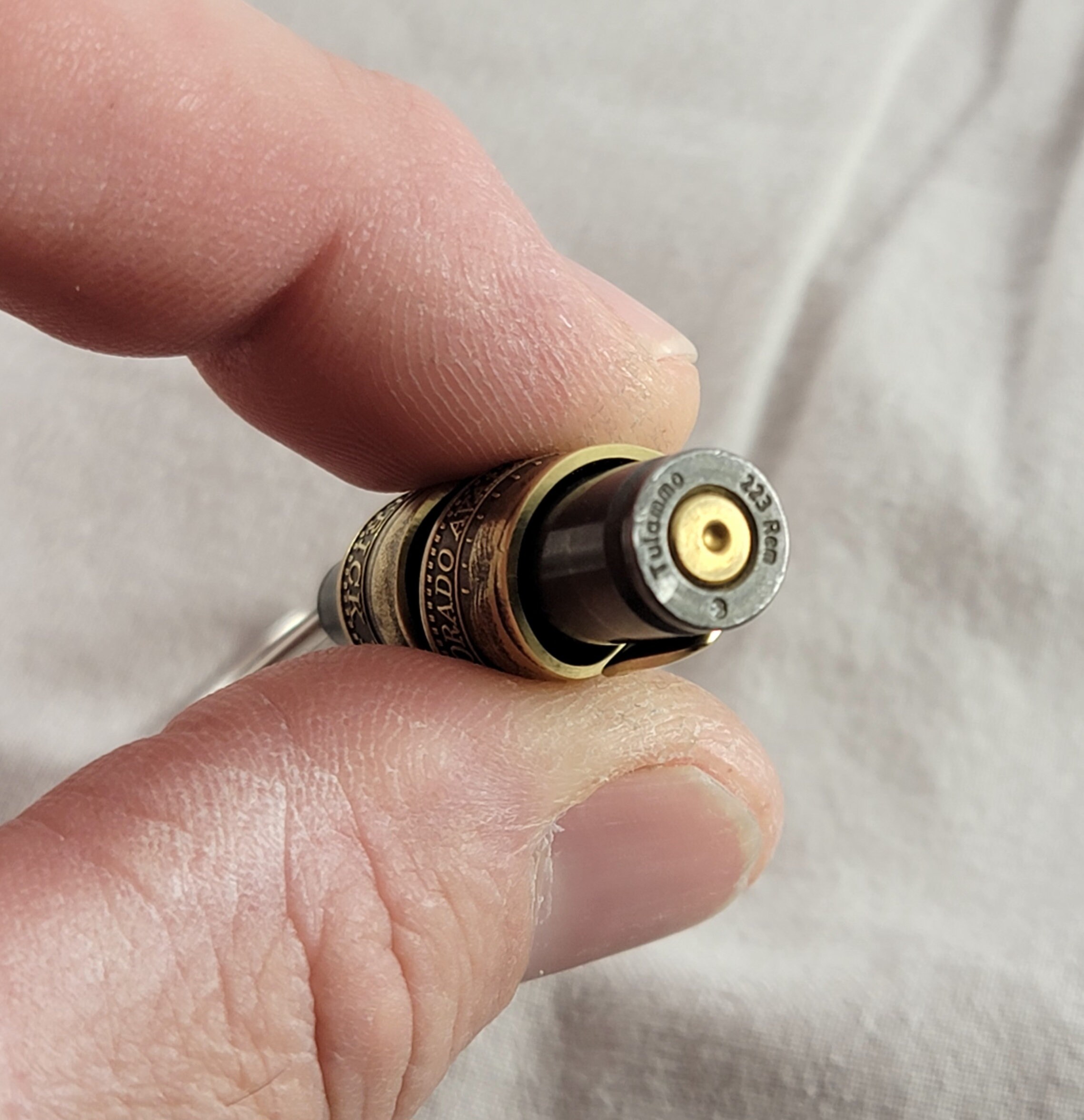 Colorado Avalanche Patrick Roy. 223 Shell Casing Keyring. Handmade ...