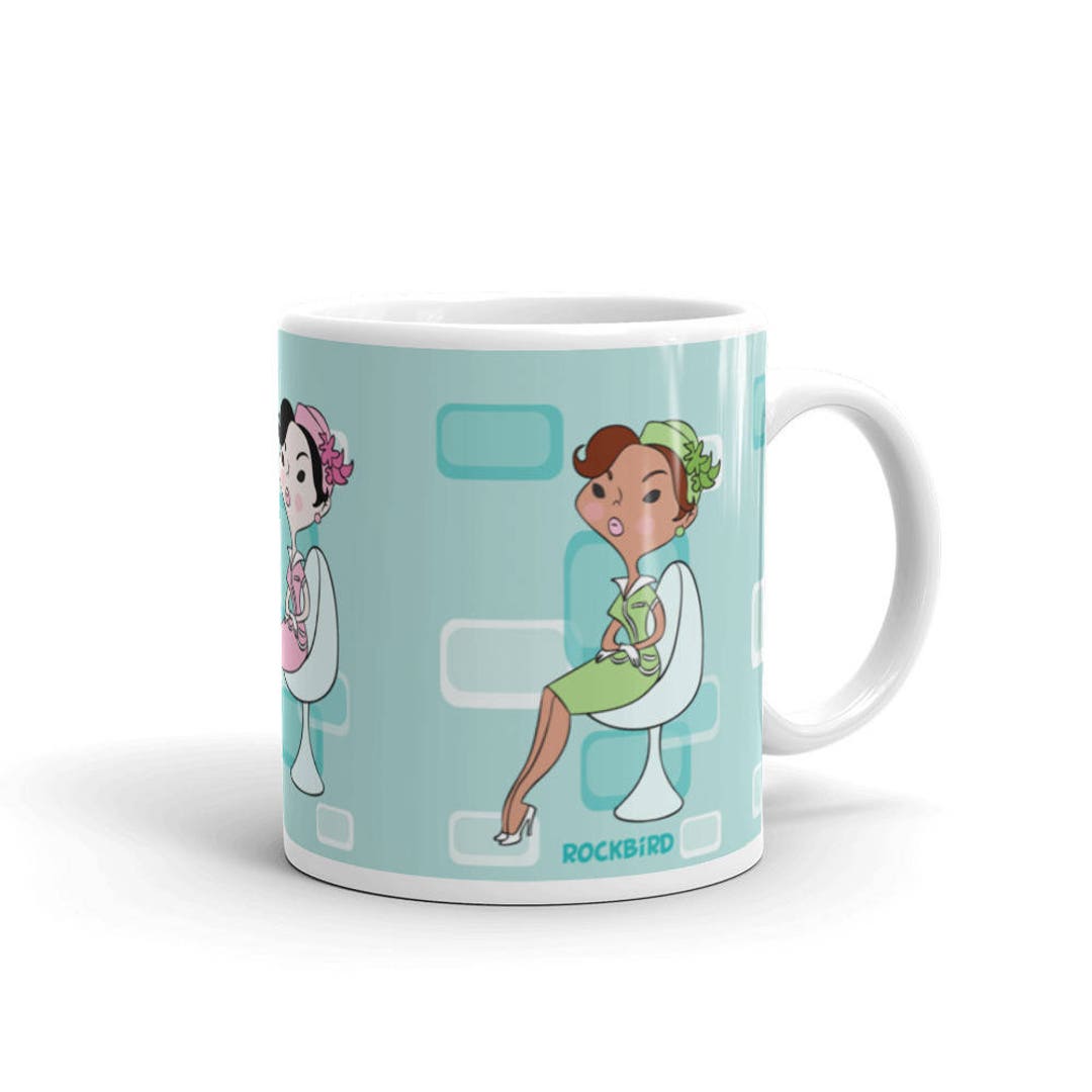 Retro Layover Mug - Etsy