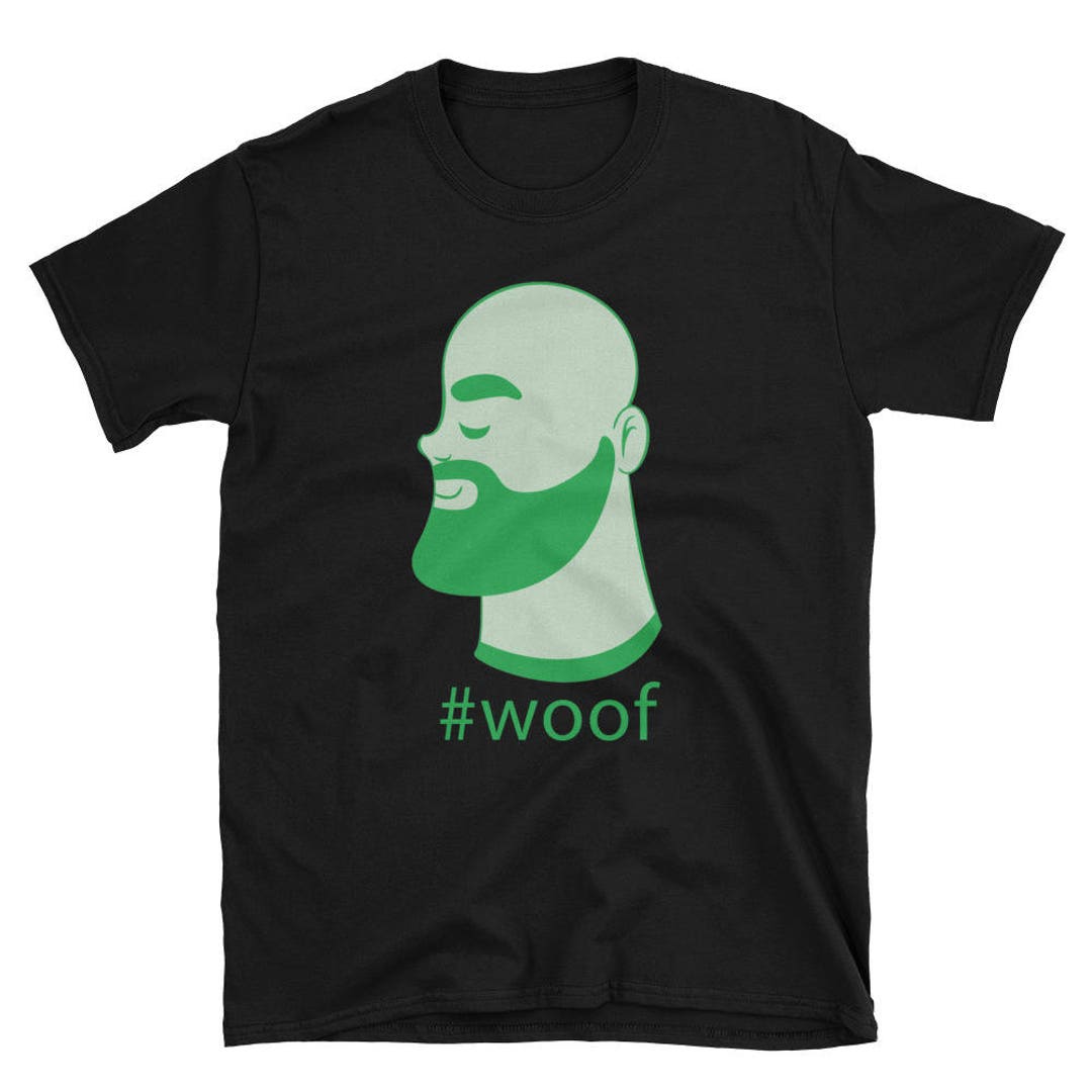 Woof Bearded Men T-shirt: Ultra Comfortable Cotton Jersey - Etsy