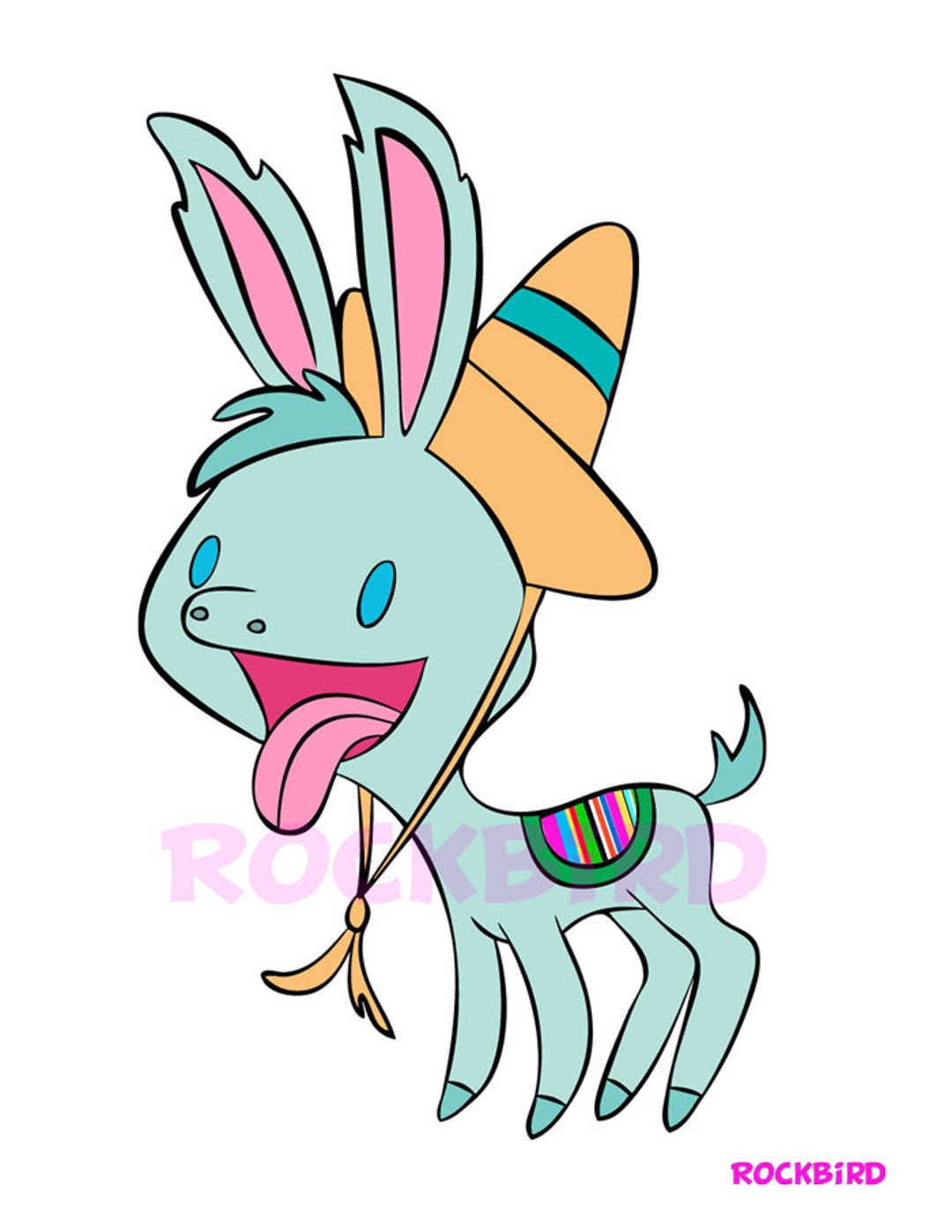 Little Burro Art Print - Etsy