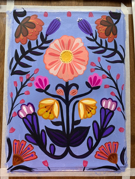 Simple Folk Art Paintings