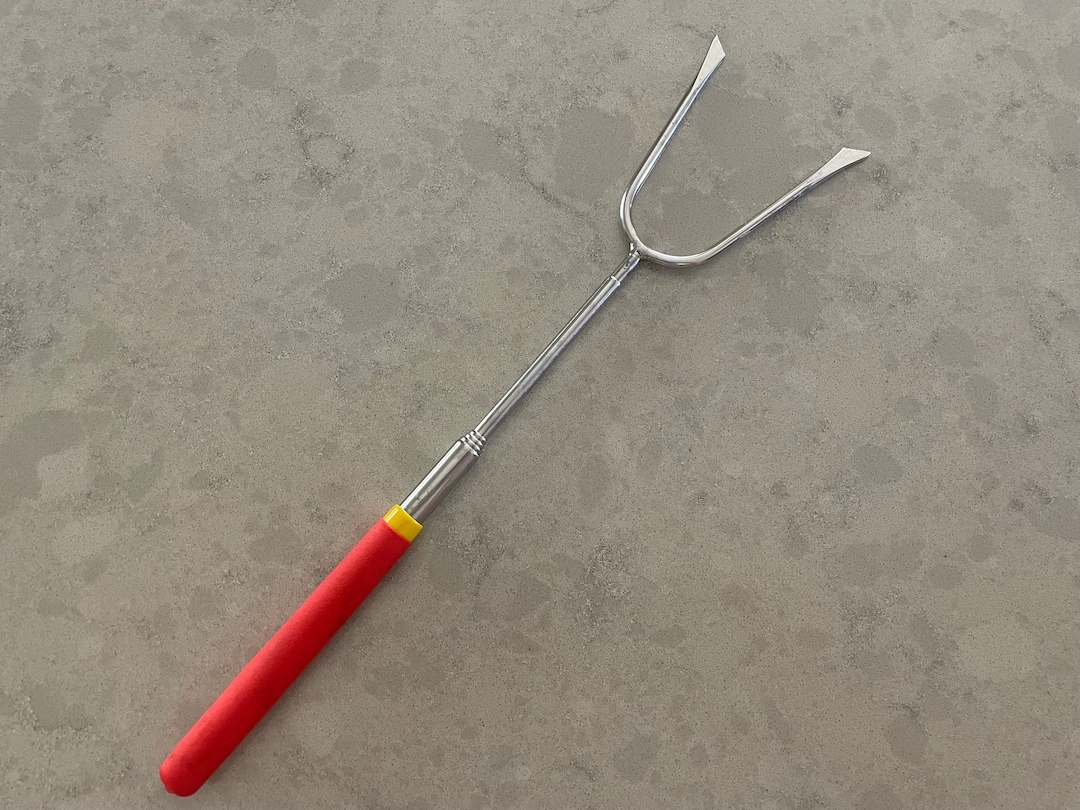 Extendible Campfire Fork Two Prong Skewer - Etsy