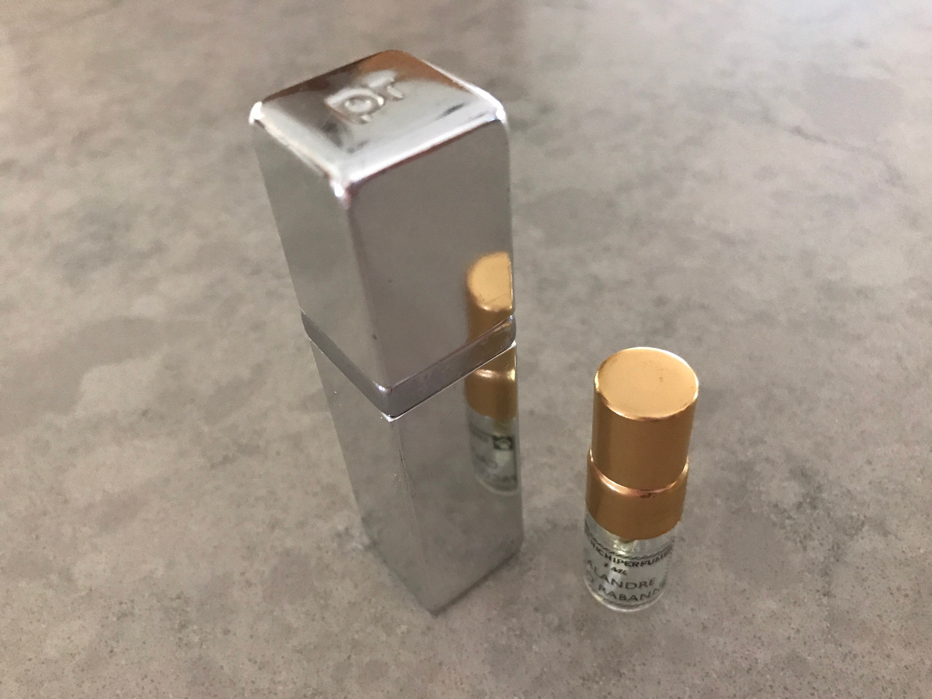 Atomizer Case by Paco Rabanne With Calandre Spritzer Vintage | Etsy