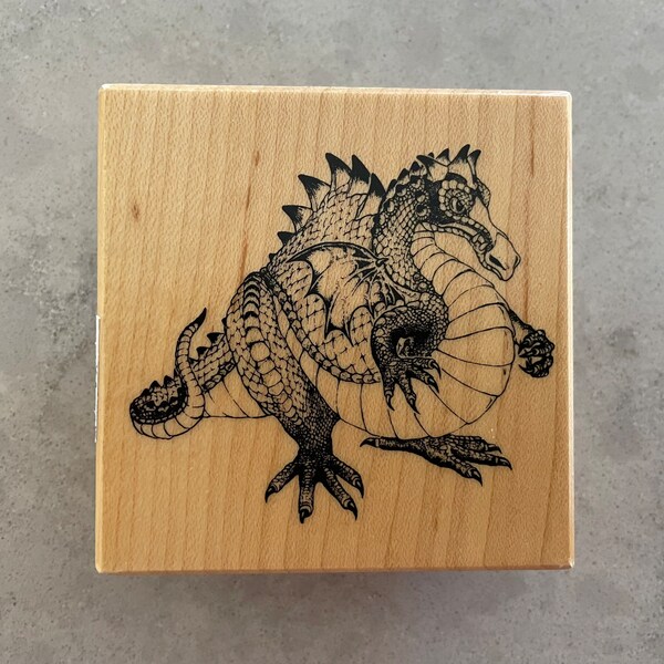 Dragon Stamp - Etsy