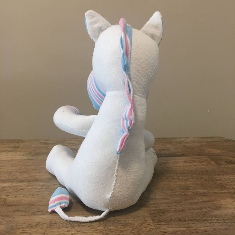 Personalized Memory Horse – Receiving Blanket Stuffed Animal - Etsy