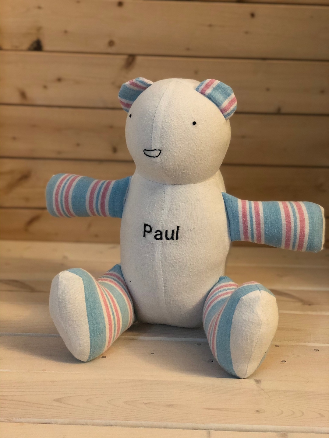 Hospital/receiving Blanket Bear - Personalized Memory Bear - Keepsake ...