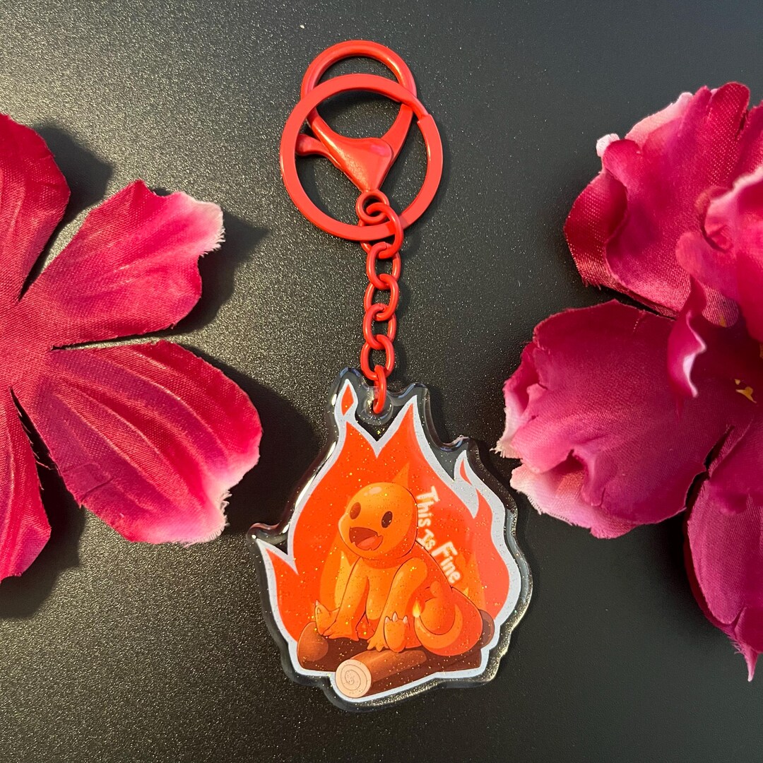 This is Fine Toasty Salamander Keychain - Etsy