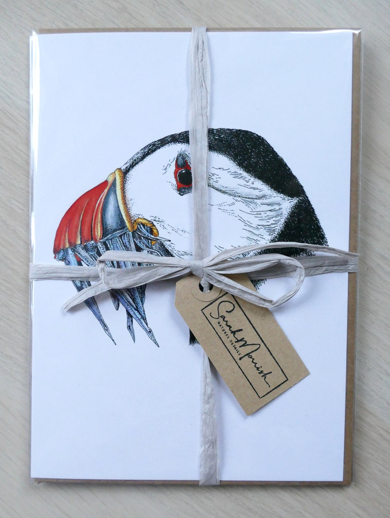 Birds Card Set x4 Cards - Etsy