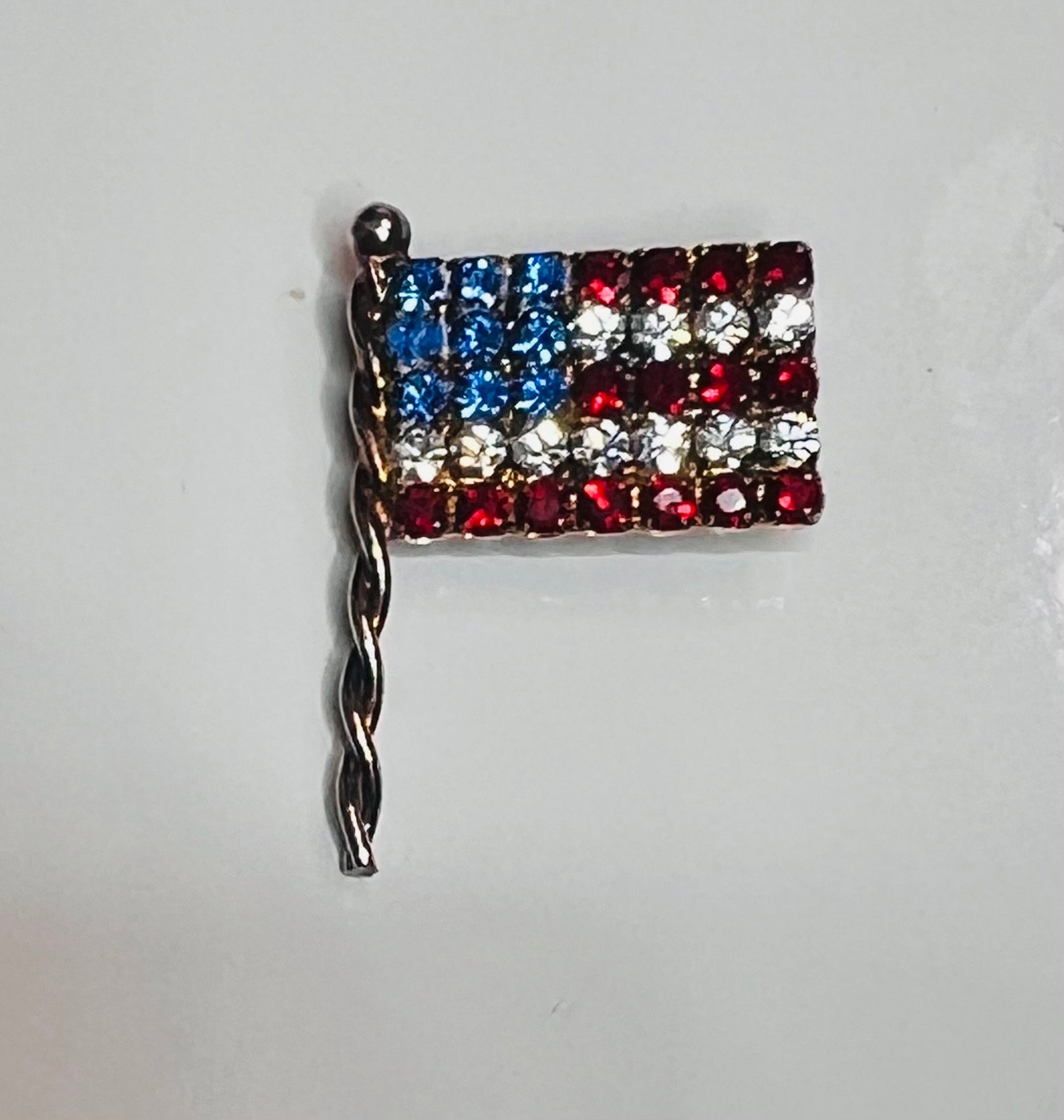 Eisenberg Ice Vintage American Flag Rhinestone Flag Pin for Election - Etsy
