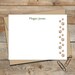Personalized Flat Note Cards/personalized - Etsy