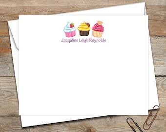 Cupcake Note Cards - Etsy