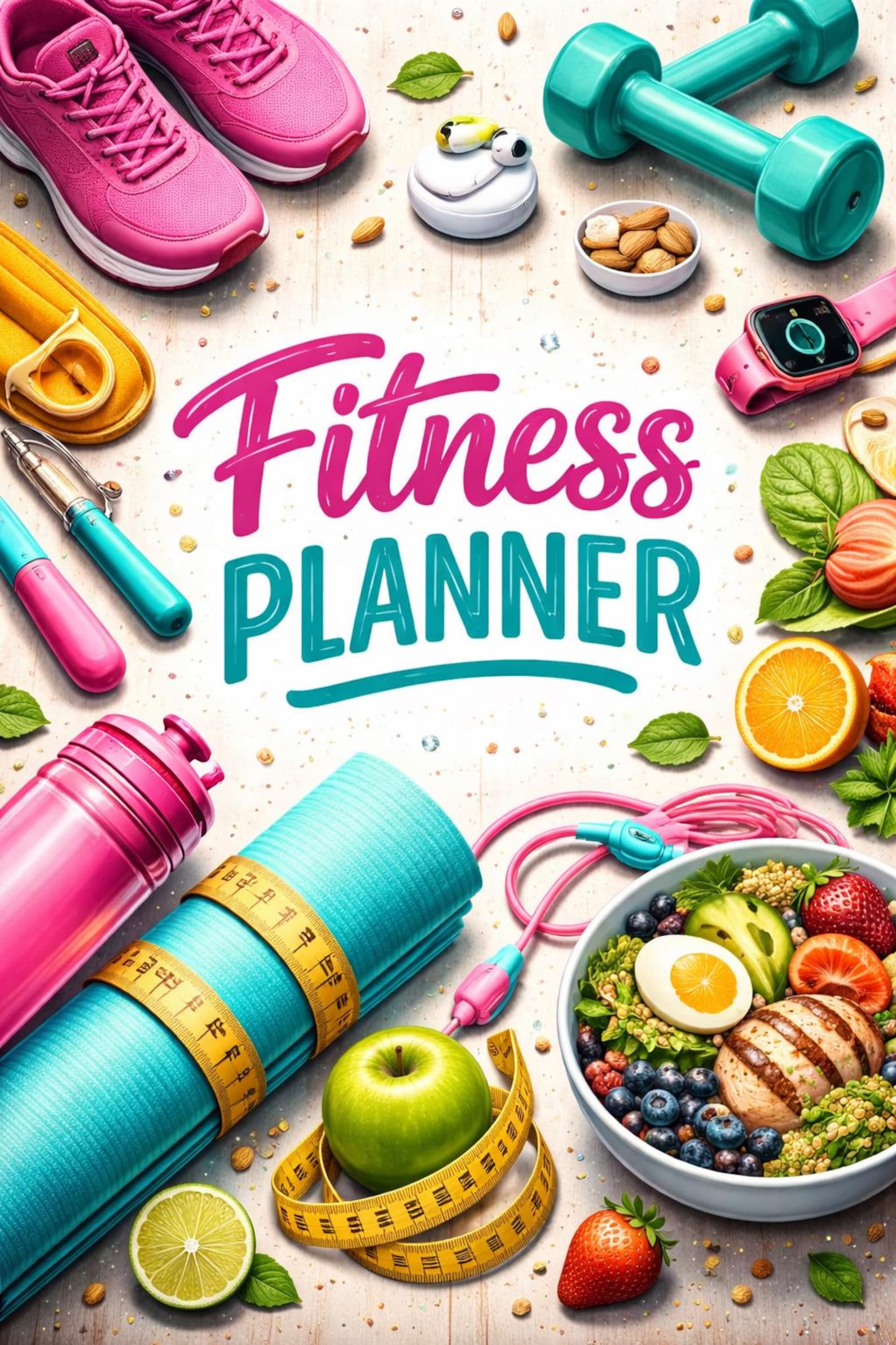 2026 Fitness Planner Printable PDF | Workout Planner, Meal & Macro ...