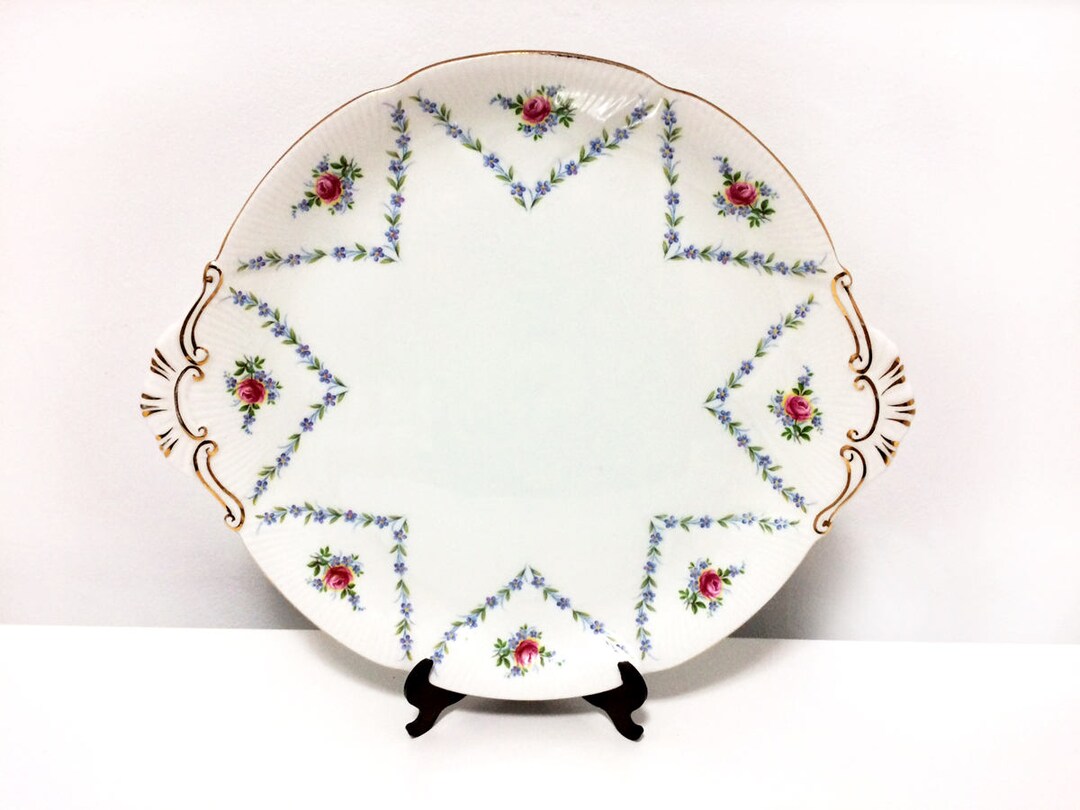 Assiette à sandwich vintage ROYAL ALBERT 'Minuet' en - Etsy France