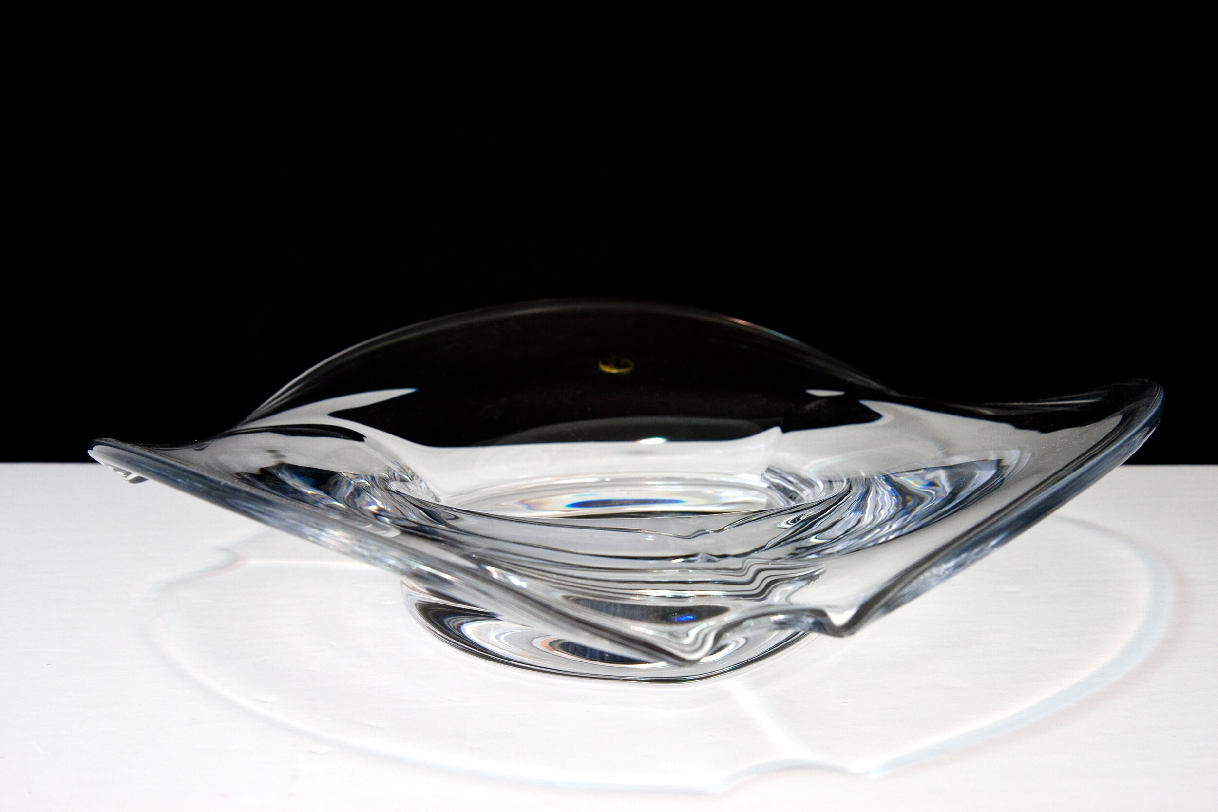 Vintage Peill Crystal Centerpiece Bowl, Rare, German, Collectible - Etsy