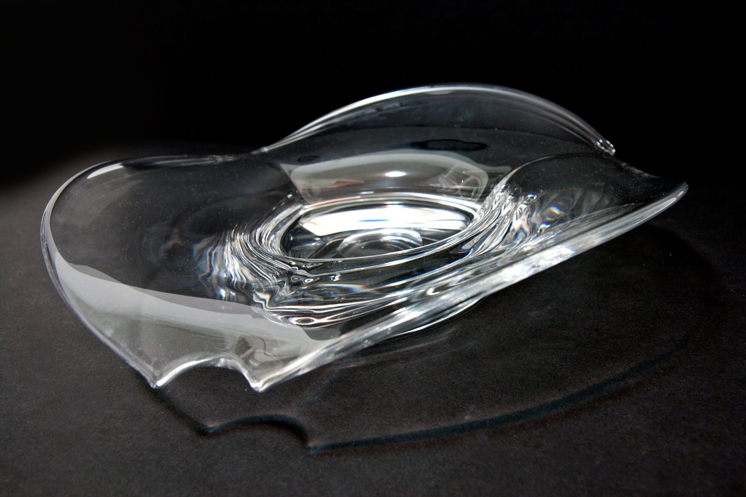 Vintage Peill Crystal Centerpiece Bowl, Rare, German, Collectible - Etsy