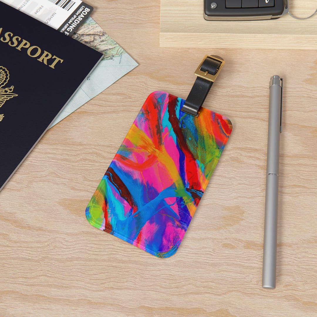 Vibrant Hot Pink Travel Bag Identifier for Suitcases - Etsy