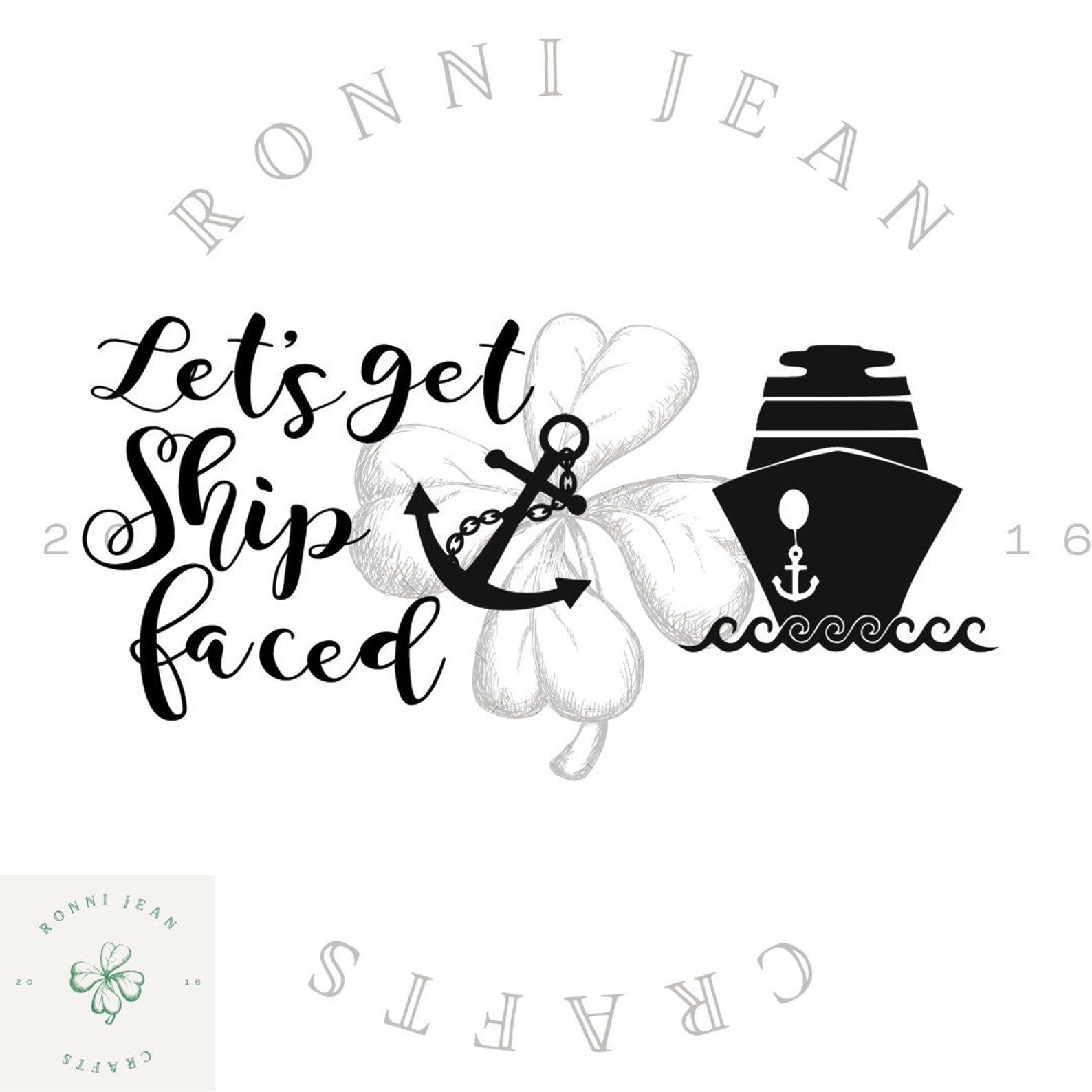 Let's Get Ship Faced, Instant Download - Etsy