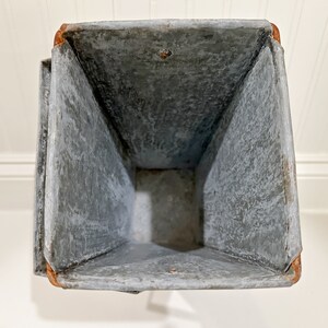 Vintage Zinc Flower Bucket, Belgium - Etsy