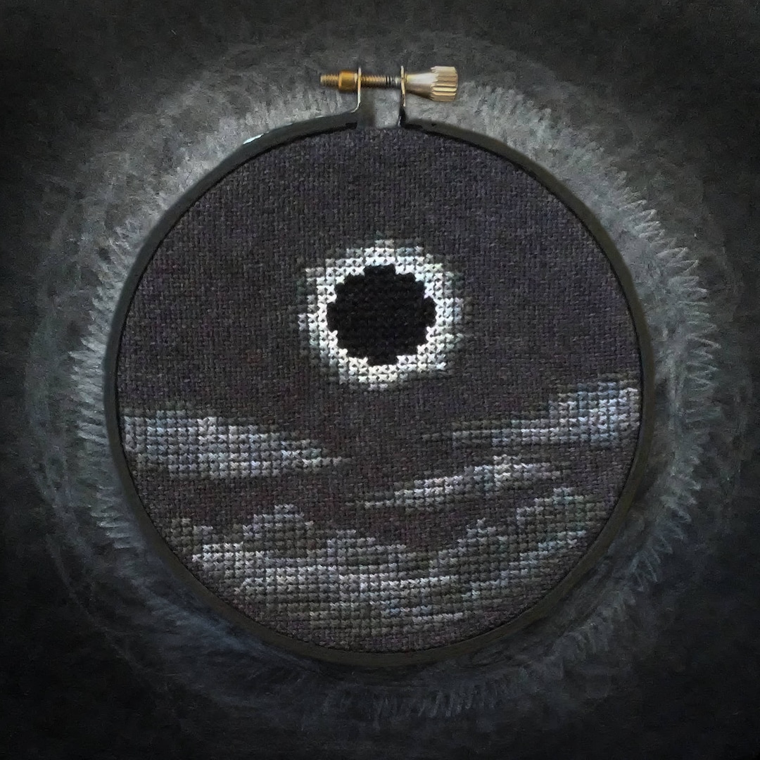 Solar Eclipse Cross Stitch Pattern PDF Instant Download - Etsy