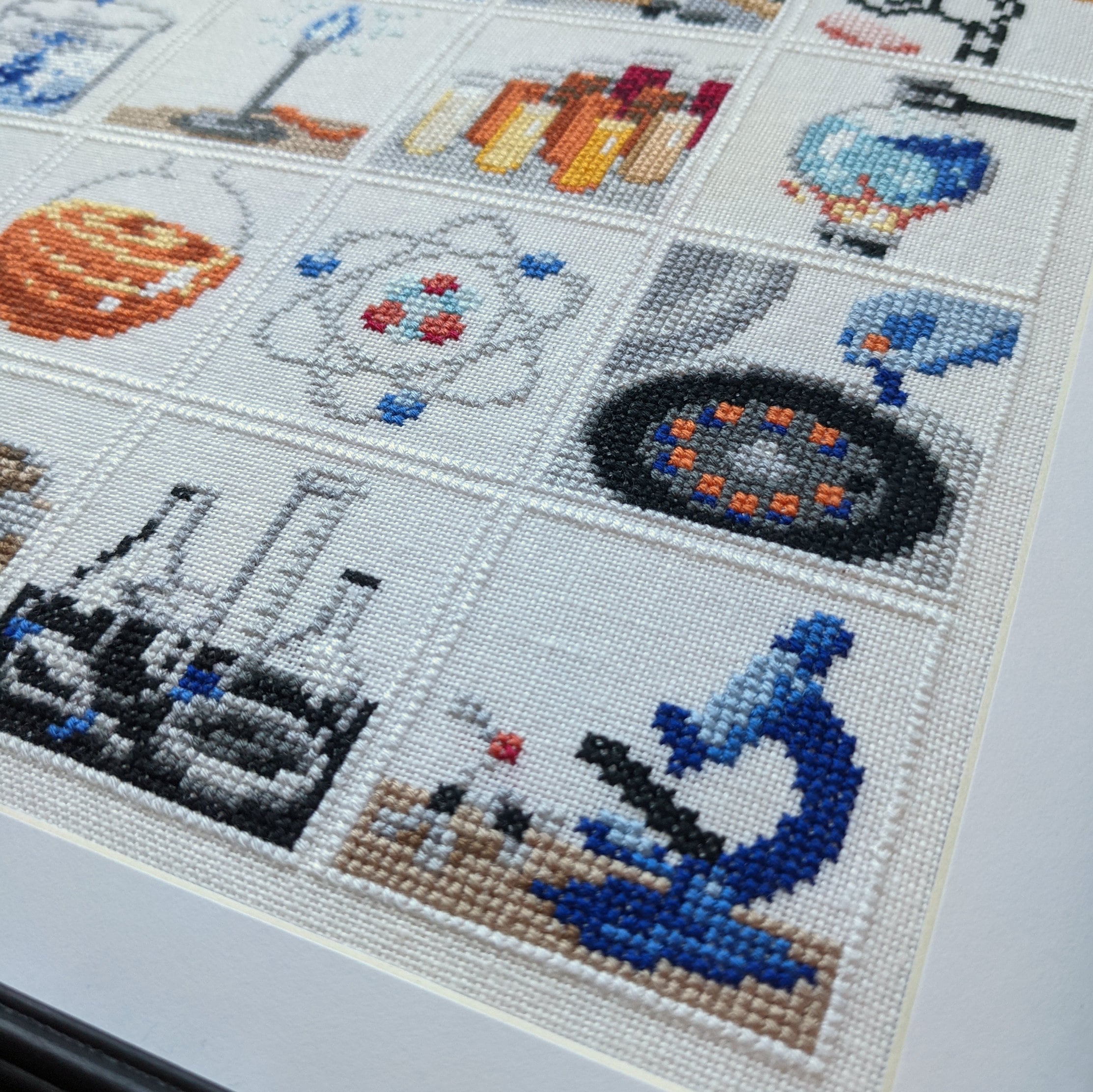 Chemistry Sampler Cross Stitch Pattern PDF Instant Download - Etsy