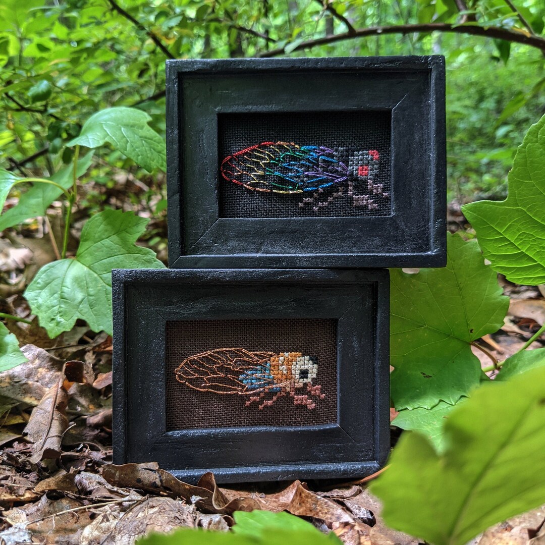 Cicada Cross Stitch Pattern PDF Instant Download - Etsy