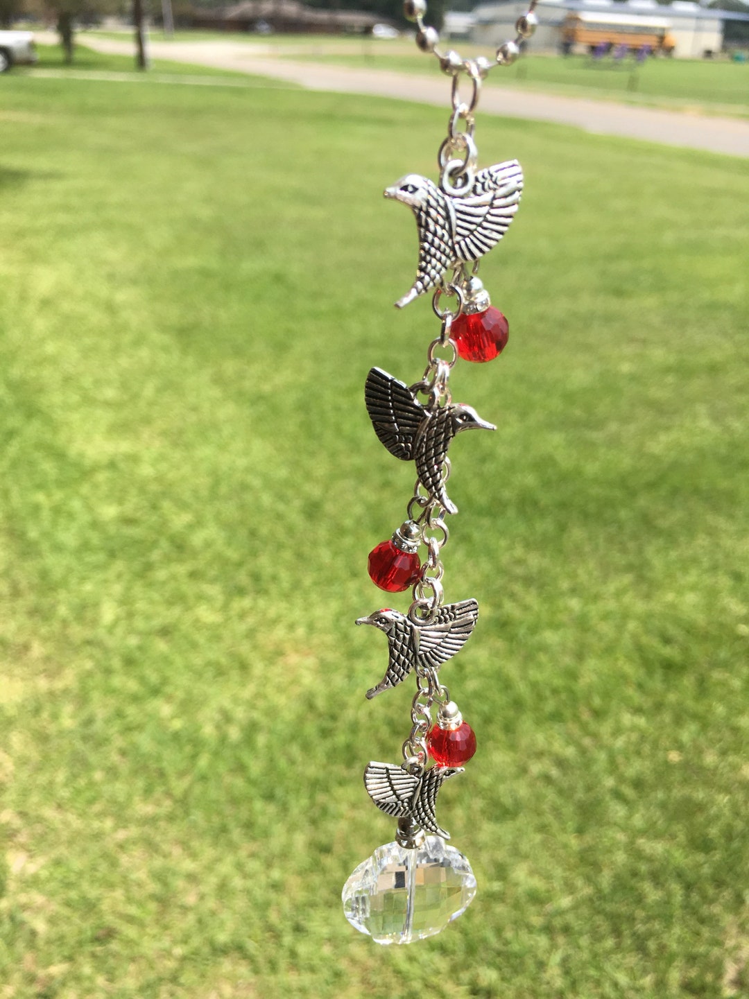 Hummingbird Sun Catcher - Etsy