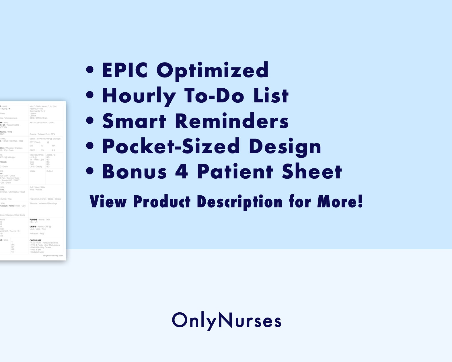 Step Down Nurse Report Sheet NICU ER PCU Oncology Nurse Report Sheet ...