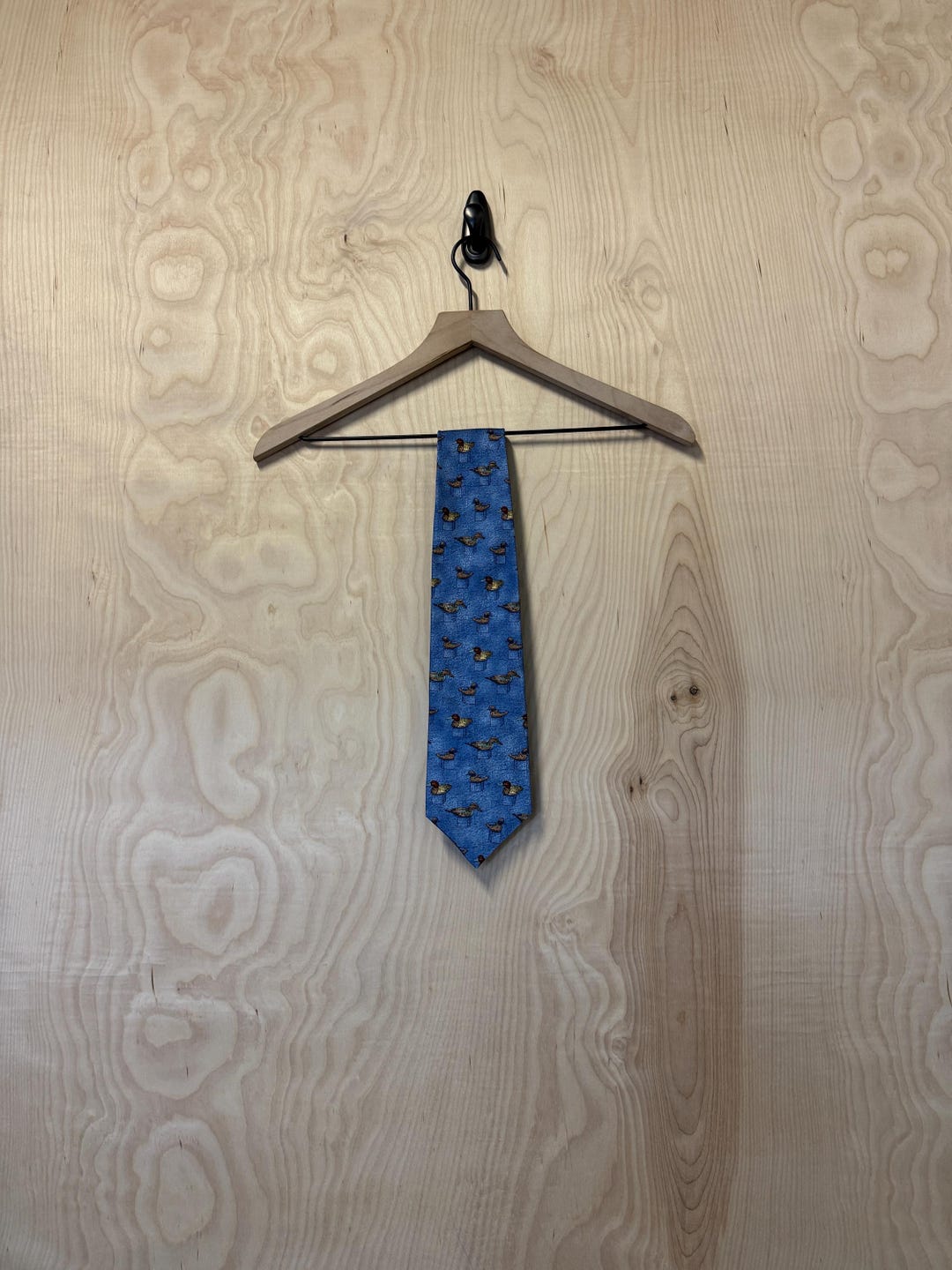 Vintage Celebrations Ducks Cubes Blue Silk Necktie - Etsy