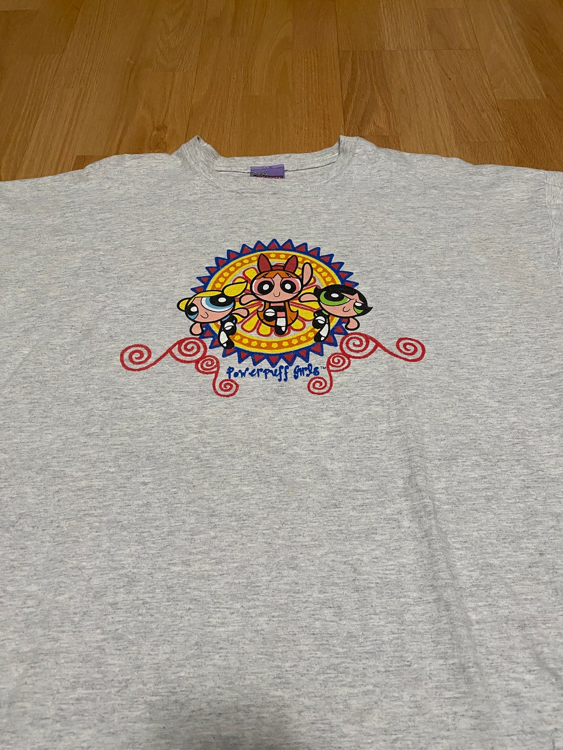 Vintage Powerpuff Girls Cartoon Network Gray Cotton Short - Etsy