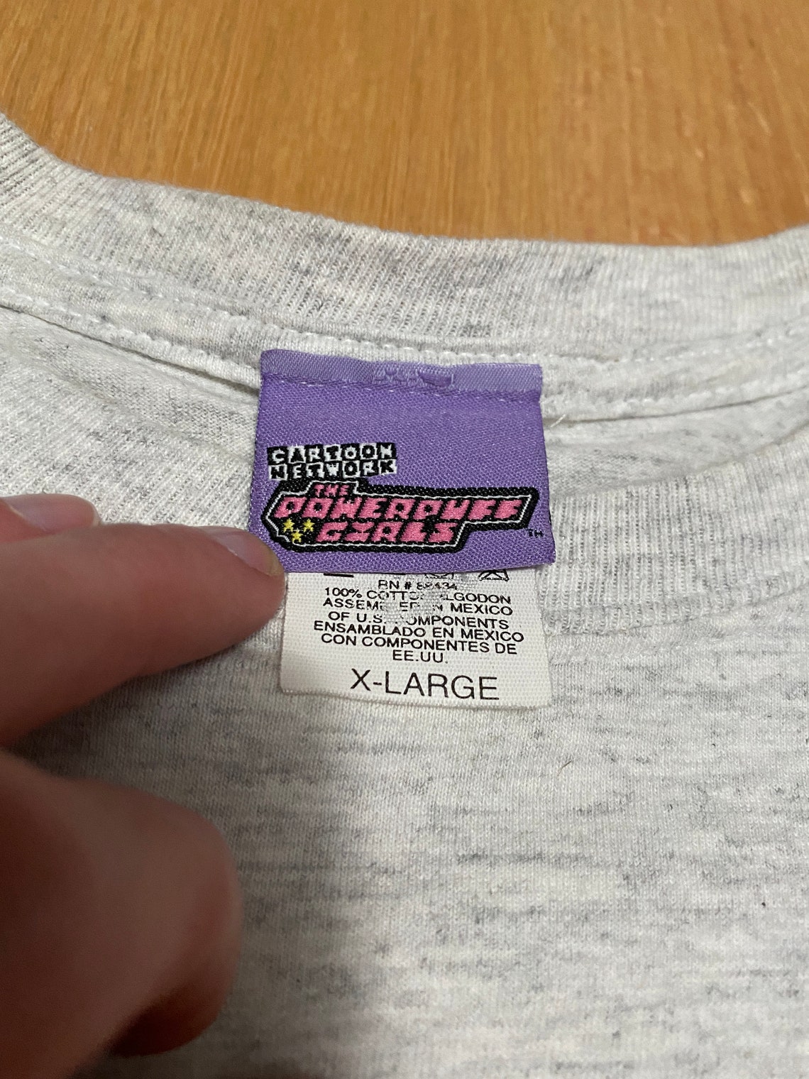 Vintage Powerpuff Girls Cartoon Network Gray Cotton Short - Etsy