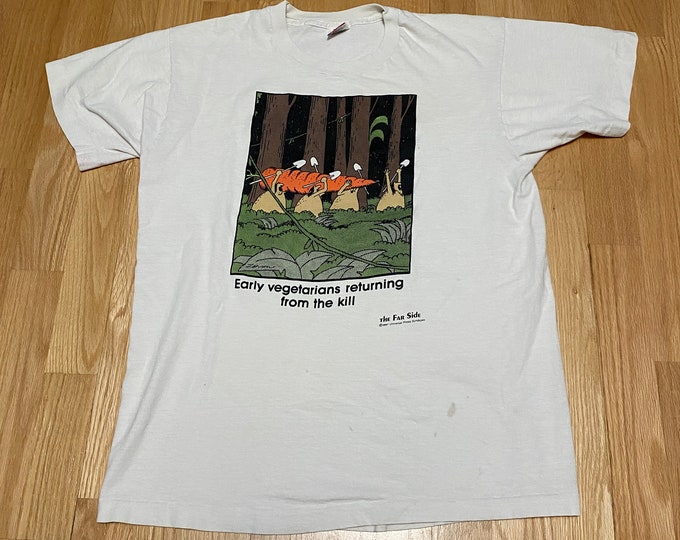 Vintage the Far Side Early Vegetarians Returning From the Kill Comic ...