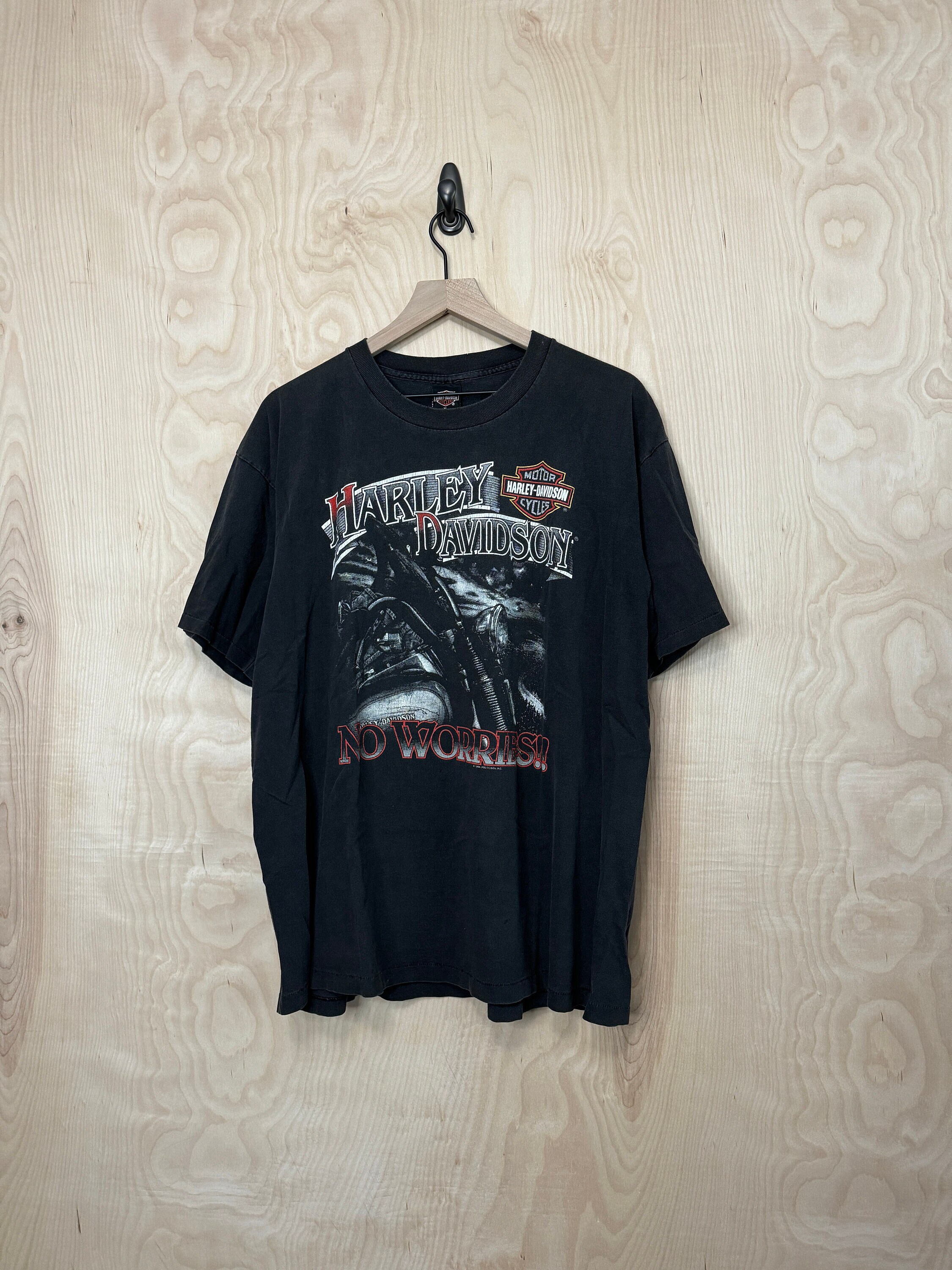 Vintage 90s Harley Davidson No Worries Holoubek Milwaukee Vintage 90s Harley Davidson No Worries Holoubek Milwaukee