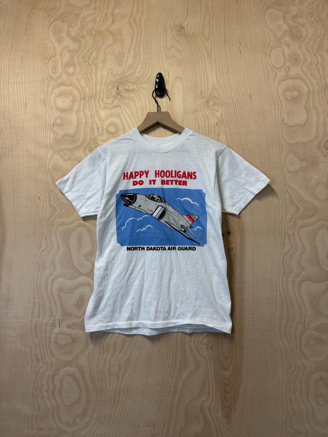 Vintage 70s Happy Hooligans Do It Better North Dakota Air Guard Graphic ...