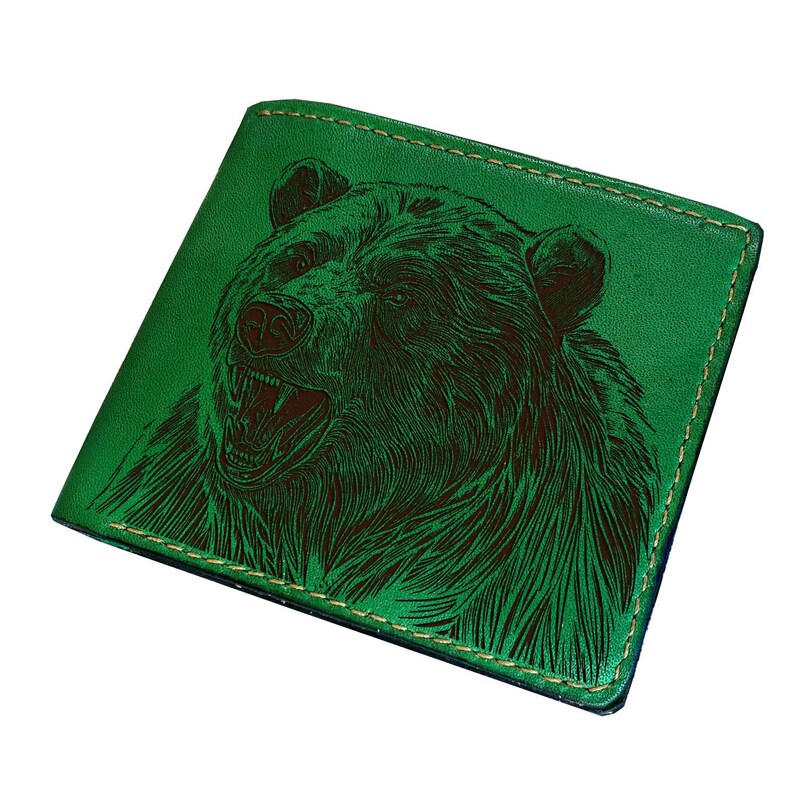 Bear Wallet - Etsy