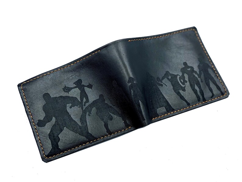 Personalized Marvel Avenger Superhero Leather Handmade Mens - Etsy